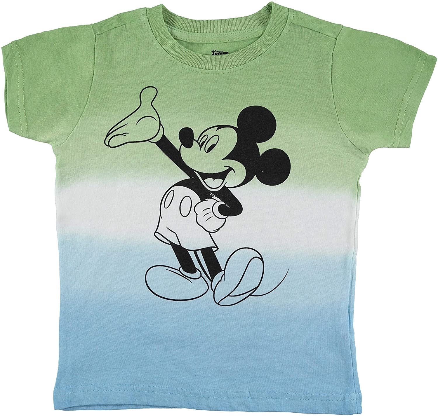 Disney Mickey Mouse Shirts for Toddler Boys, Tie Dye Kids Mickey Mouse ...