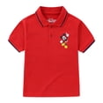 Disney Mickey Mouse Short Sleeve Polo Shirt (Boys), Sizes 2T-7 ...