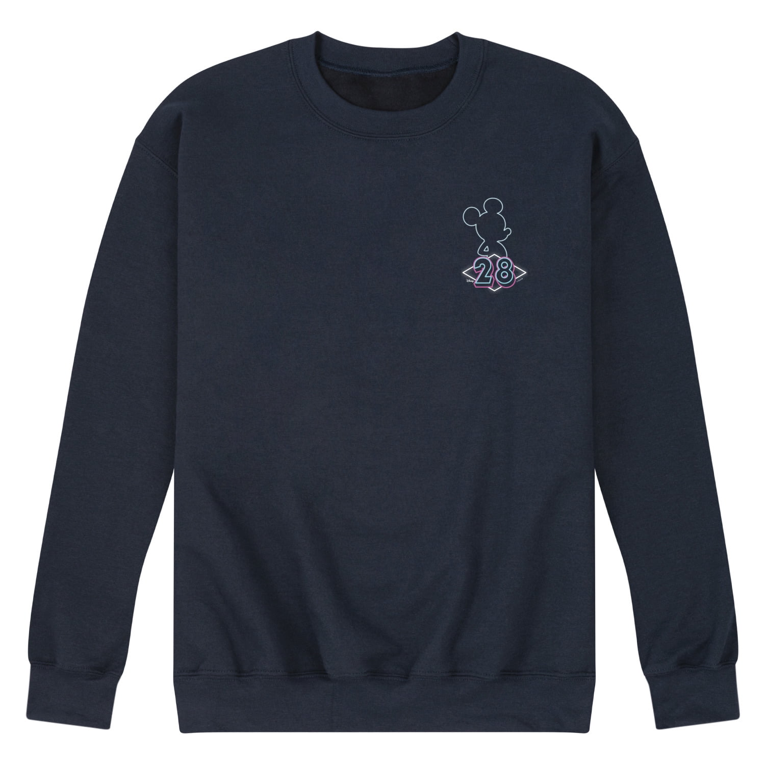 Disney - Mickey Mouse - Since 1928 - Men's Crew Neck Fleece Pullover ...