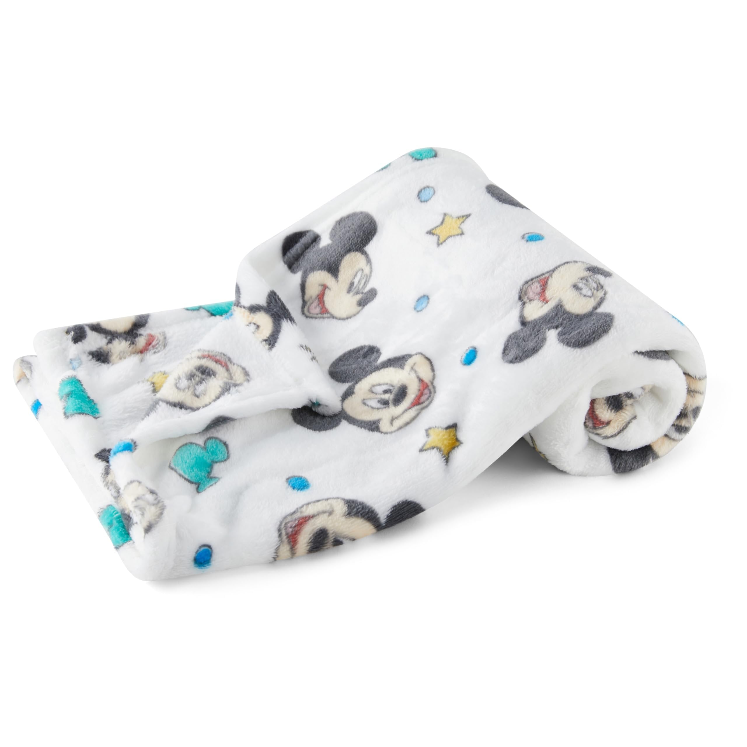 Disney Mickey Mouse Single Ply Fleece Blanket 30x40 inches - Smile ...