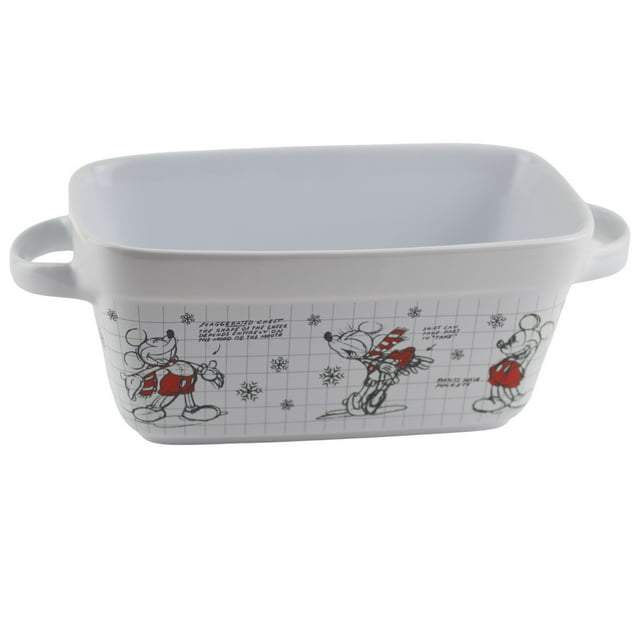Disney Mickey Mouse Sketchbook Rectangular Baker Baking Loaf Bread Pan ...