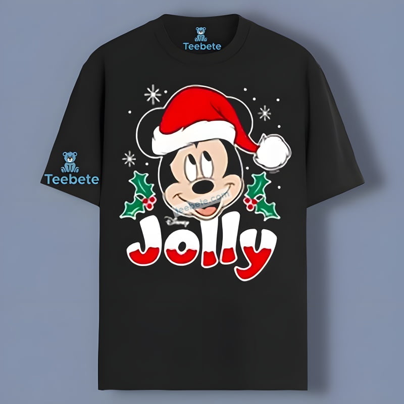 Disney Mickey Mouse Smile Christmas Jolly Shirt Idea - Walmart.com