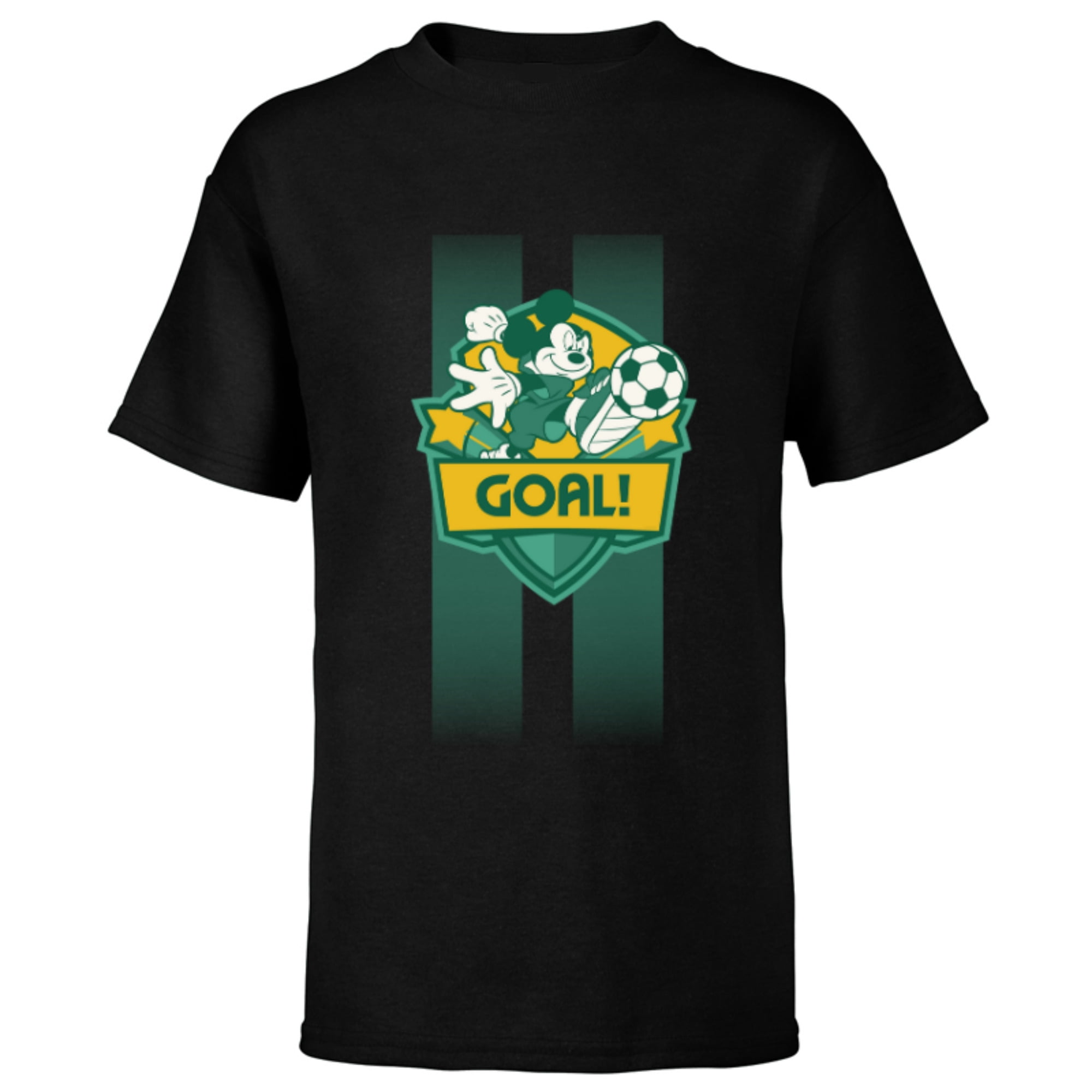 Disney Mickey Mouse Sports Goal Winning Kick Soccer Ball - Short Sleeve ...