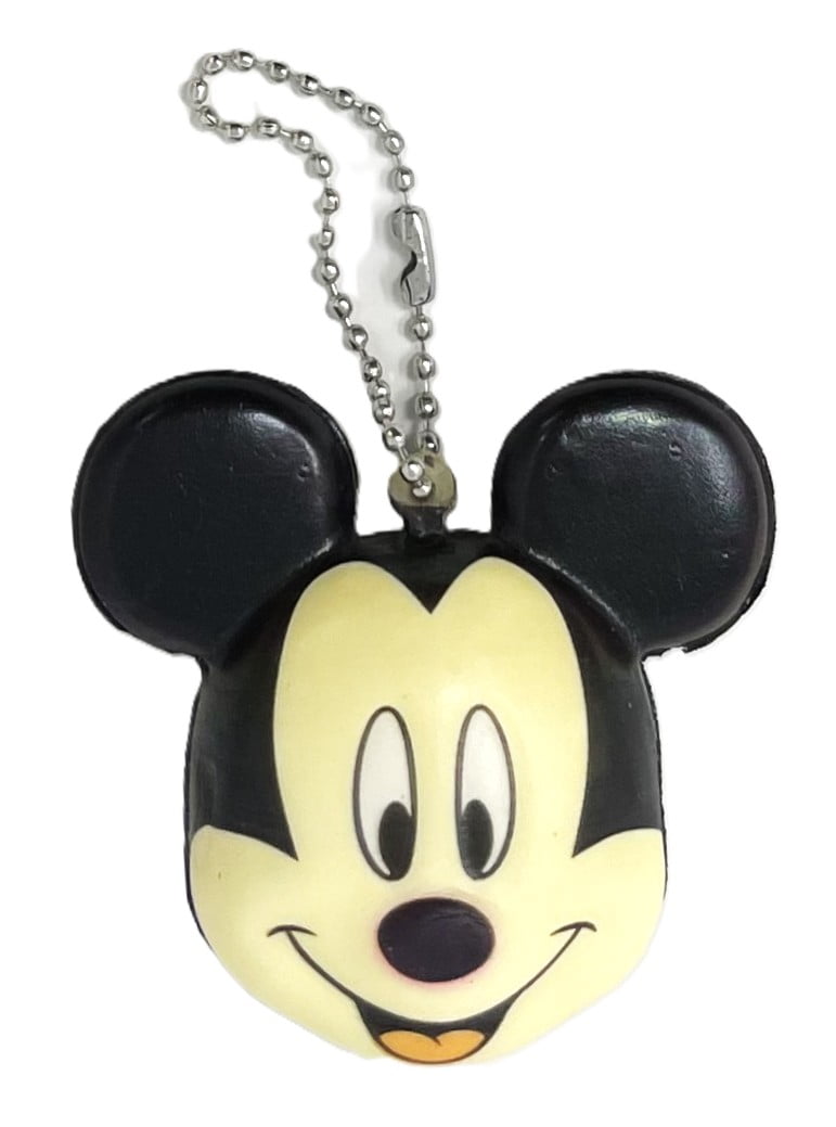 Disney Mickey Mouse Squishy 2.25" Wide Keychain Backpack Decoration ...