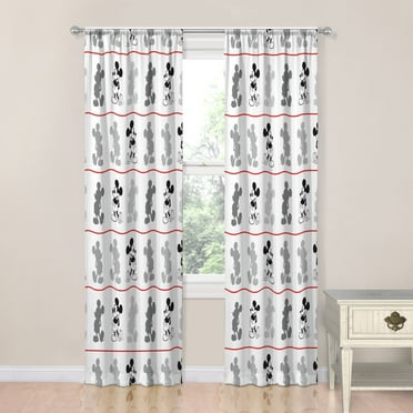 Disney Mickey Mouse Curtains for Kids Bedroom - Cute Faces Room ...
