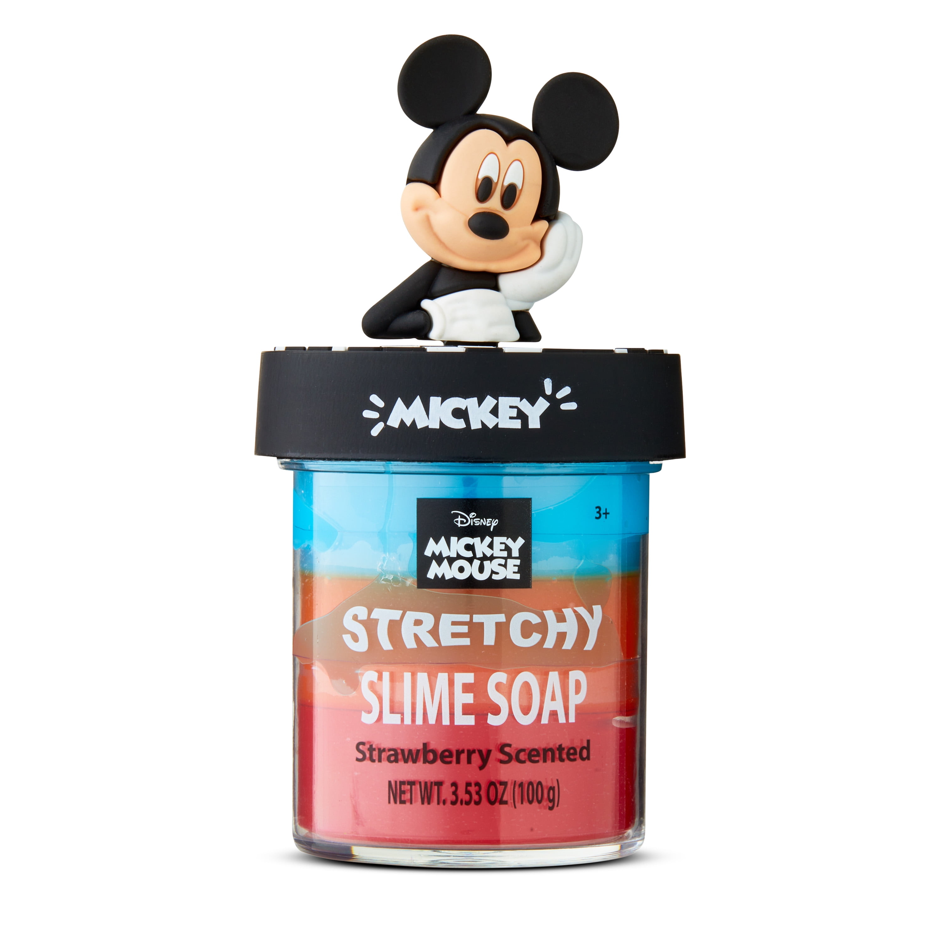 Disney Mickey Mouse Stretchy Slime Soap, Strawberry Scent, 3.53 oz ...