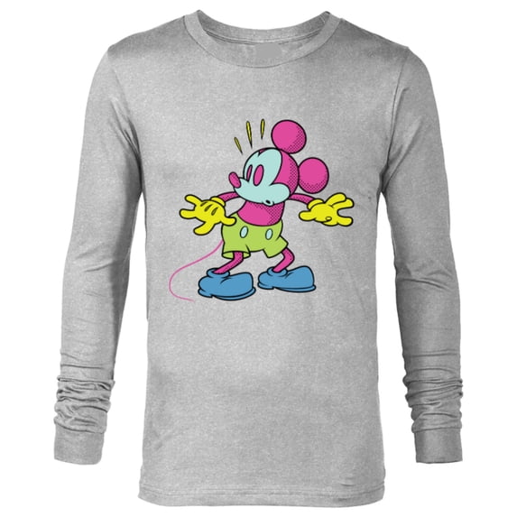 Disney Mickey Mouse Surprise Behind You Retro Pop Art - Long Sleeve T ...