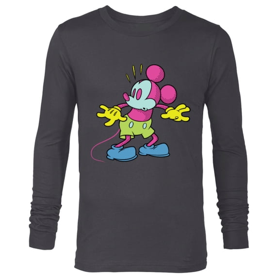 Disney Mickey Mouse Surprise Behind You Retro Pop Art - Long Sleeve T ...