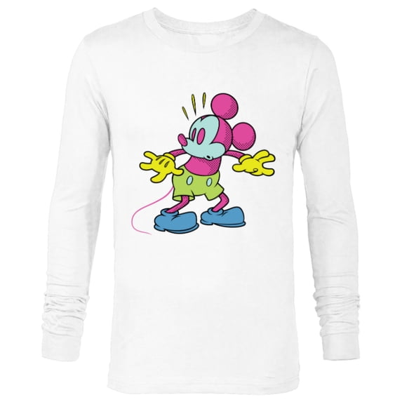 Disney Mickey Mouse Surprise Behind You Retro Pop Art - Long Sleeve T ...