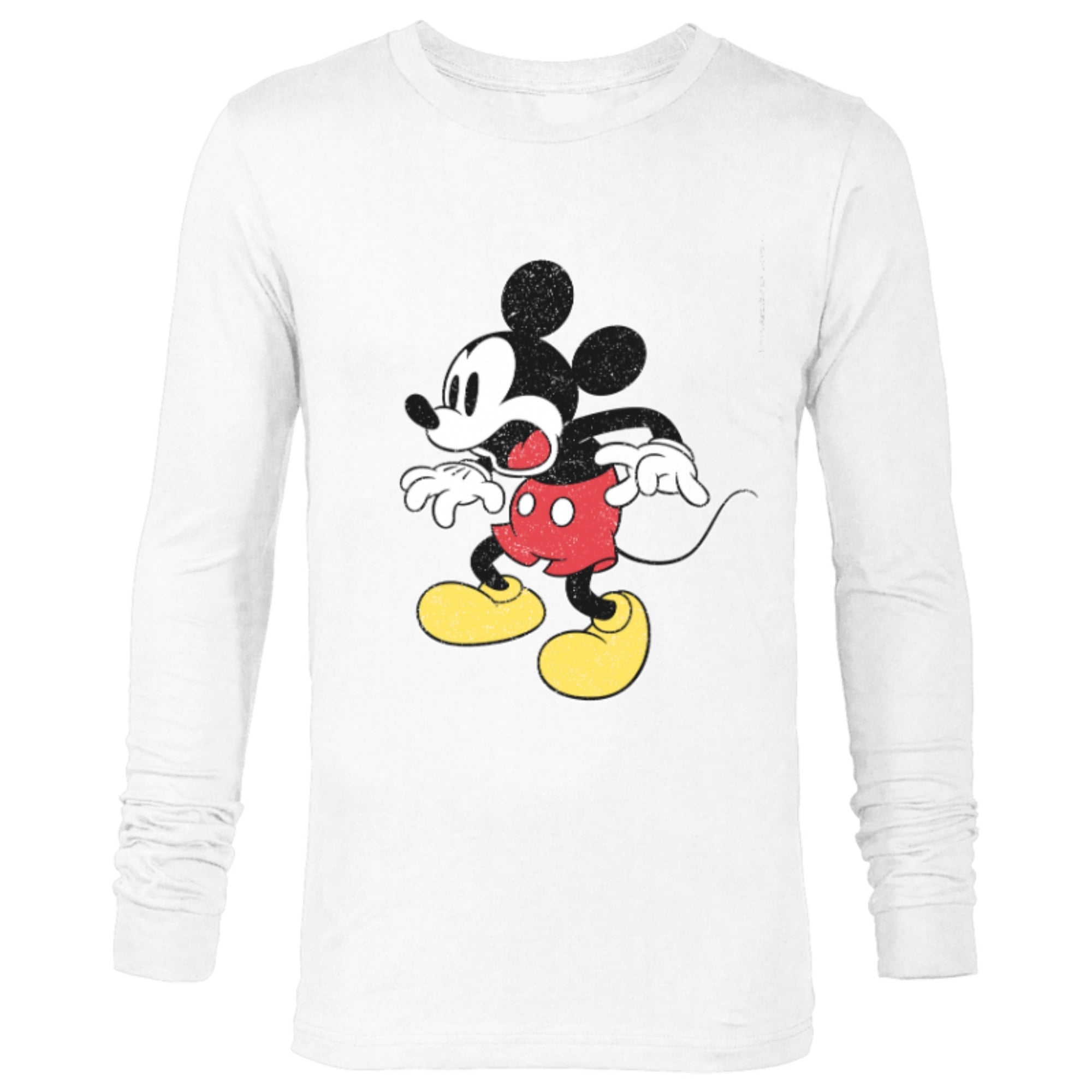 Disney Mickey Mouse Surprised - Long Sleeve T-Shirt for Men ...