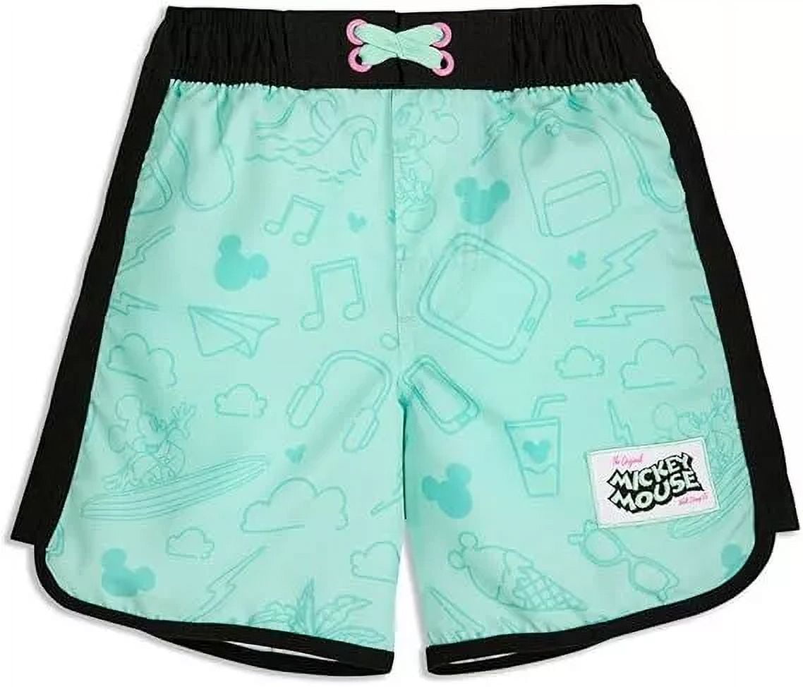Disney Mickey Mouse Swim Trunks for Boys, Size 4 - Walmart.com