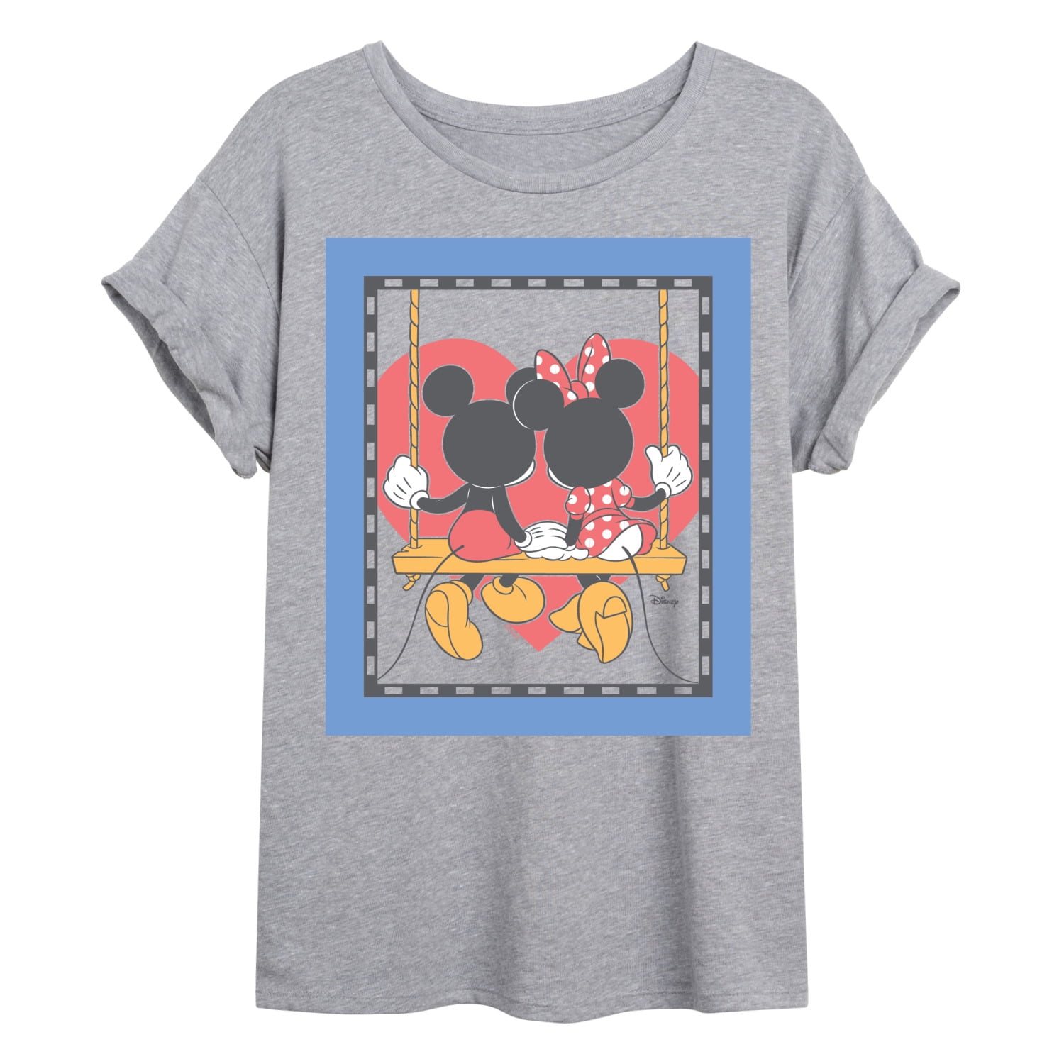 Disney - Mickey Mouse Swing Oversized - Womens Oversized Graphic T ...