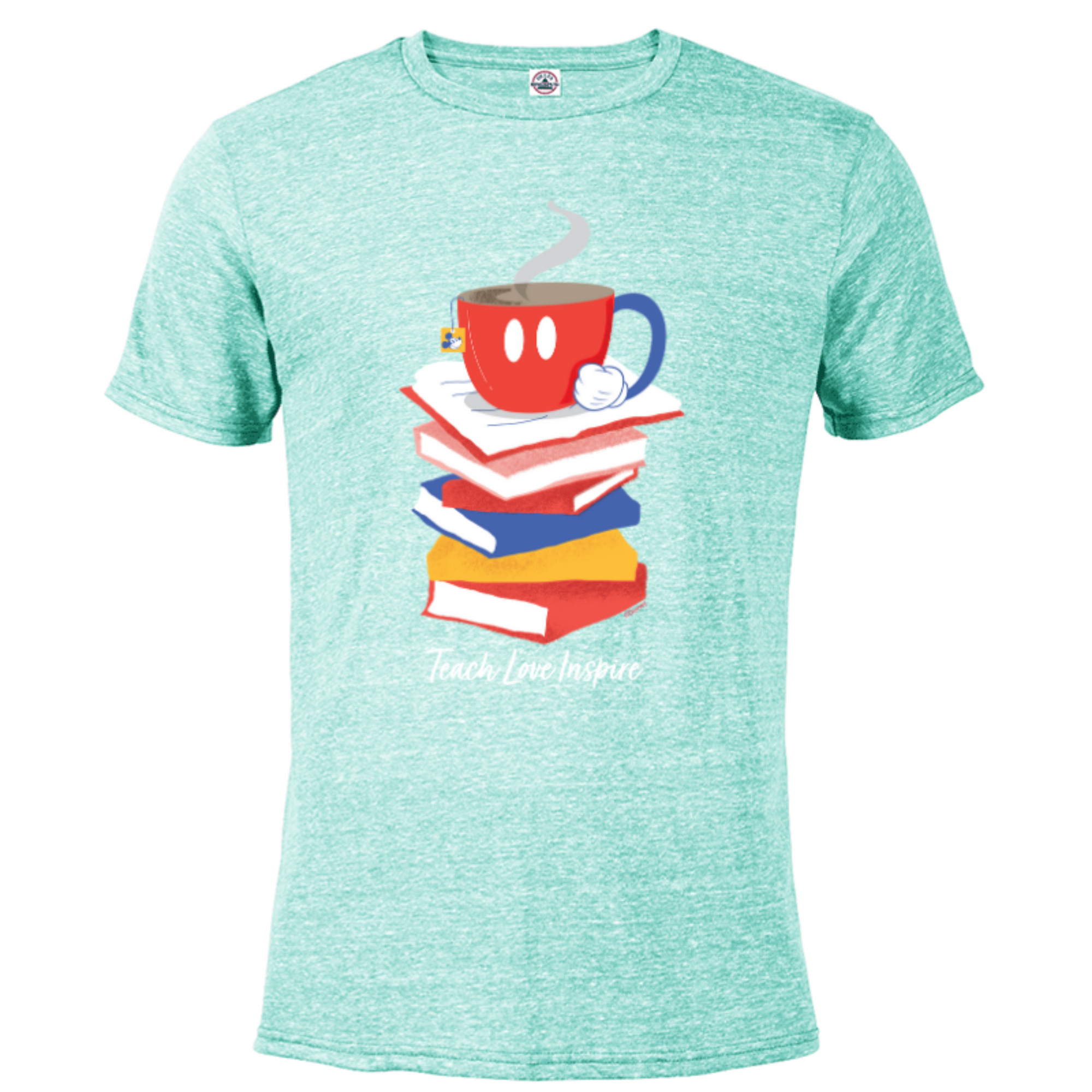 Disney Mickey Mouse Teacup Teach Love Inspire Teacher’s Day - Short ...