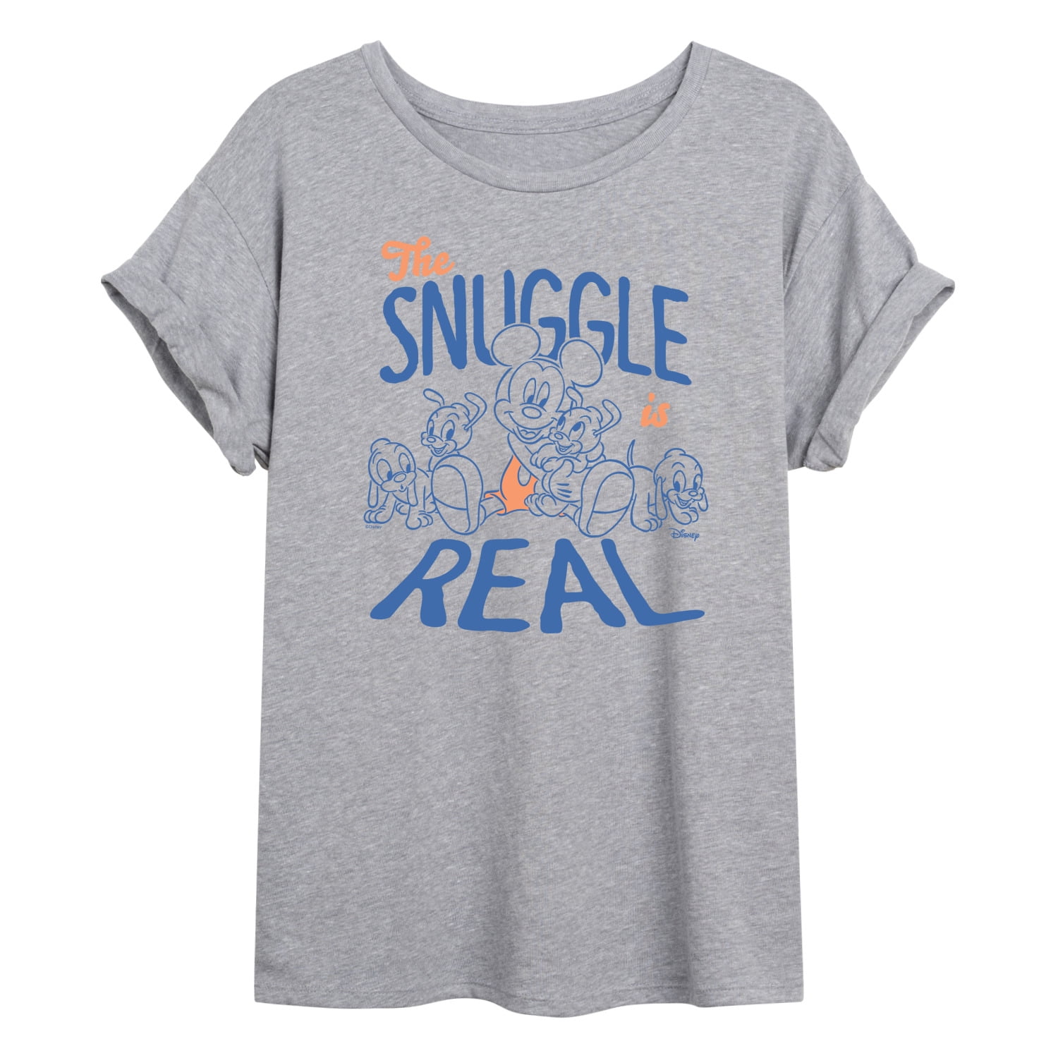 Disney - Mickey Mouse - The Snuggle Is Real - Juniors Ideal Flowy ...