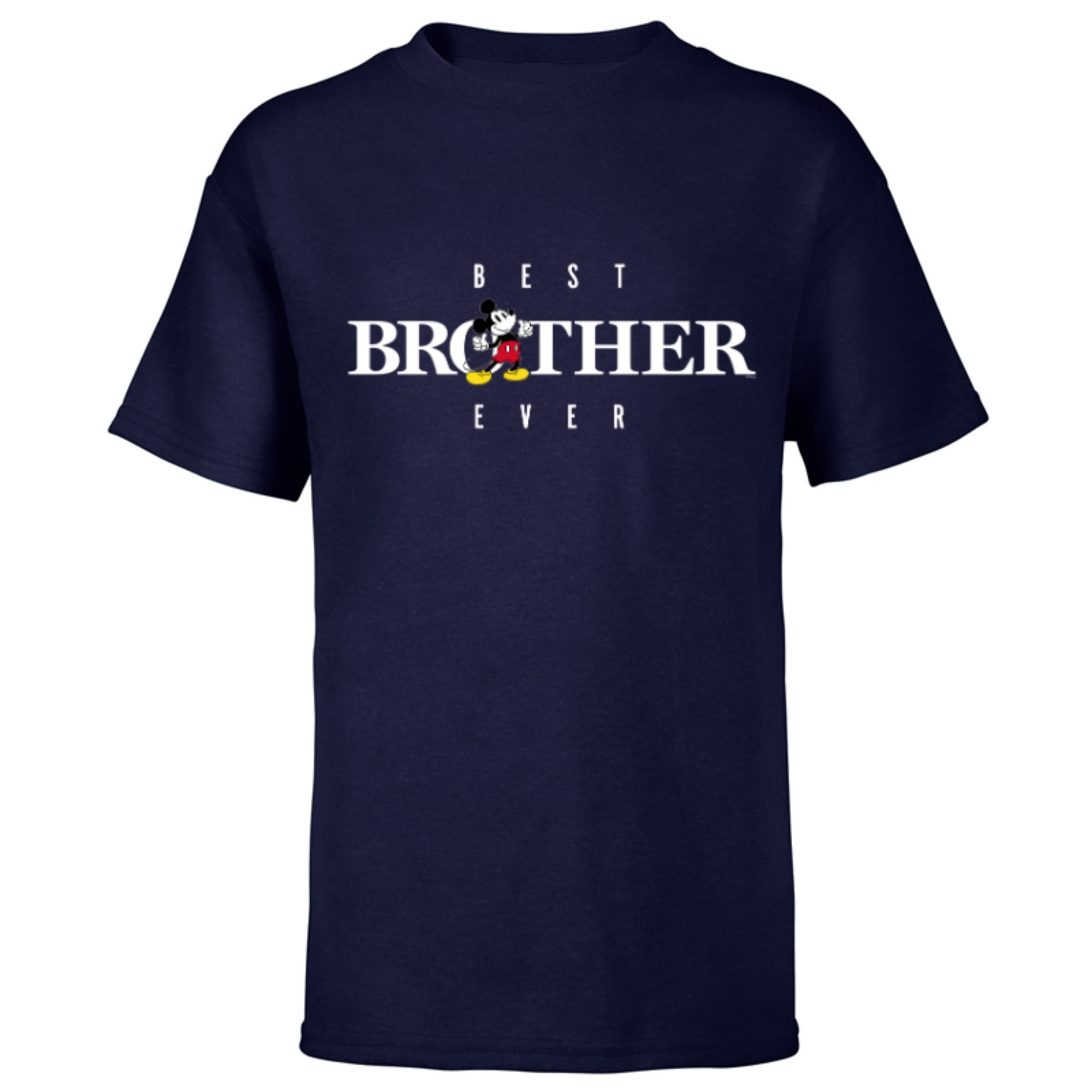 Disney Mickey Mouse Thumbs Up Best Brother Ever Family- Short Sleeve T ...