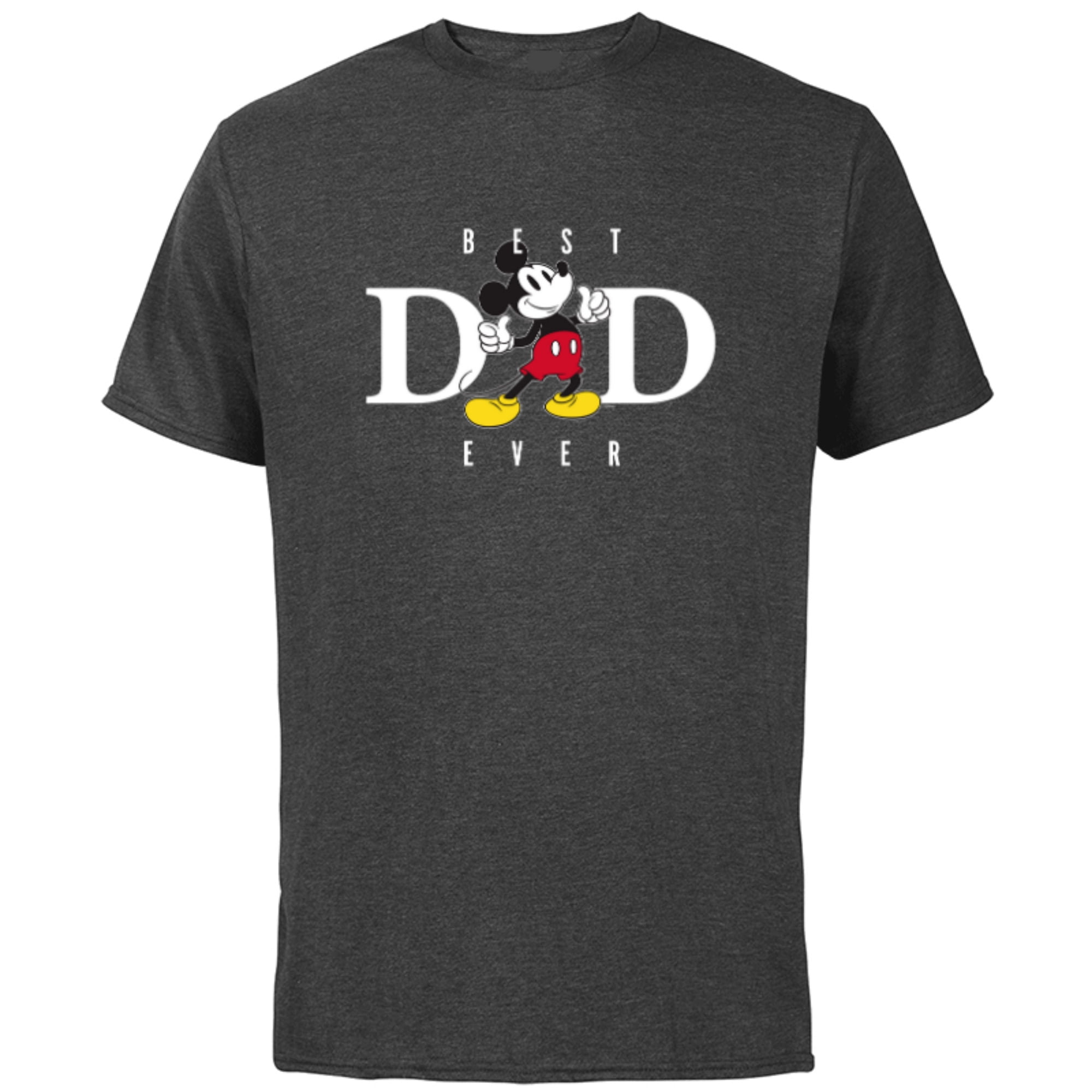 Disney Mickey Mouse Thumbs Up Best Dad Ever Father’s Day - Short Sleeve ...