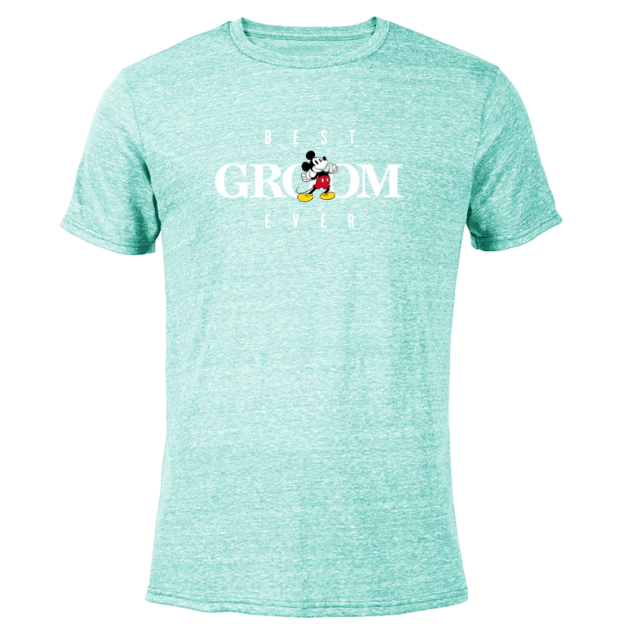 Disney Mickey Mouse Thumbs Up Best Groom Ever Wedding- Short Sleeve ...