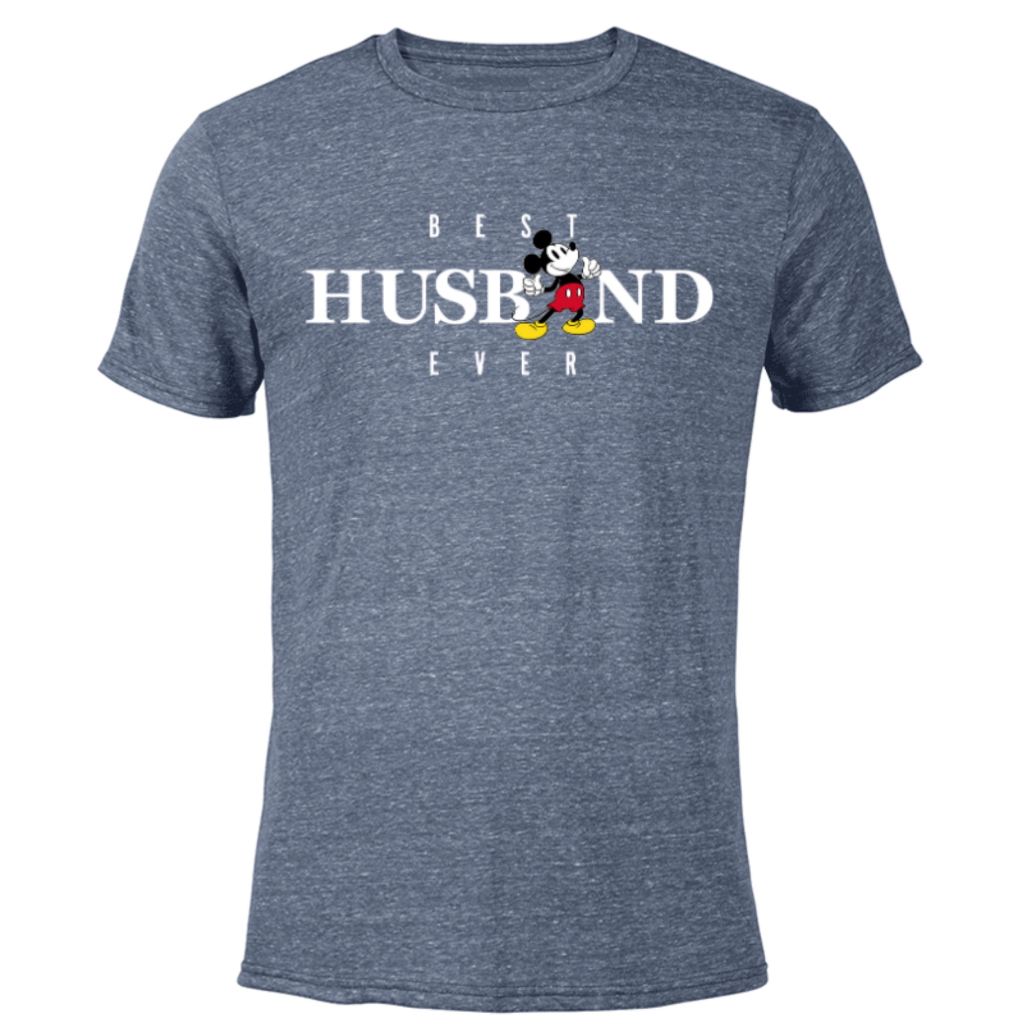 Disney Mickey Mouse Thumbs Up Best Husband Ever Family- Short Sleeve ...