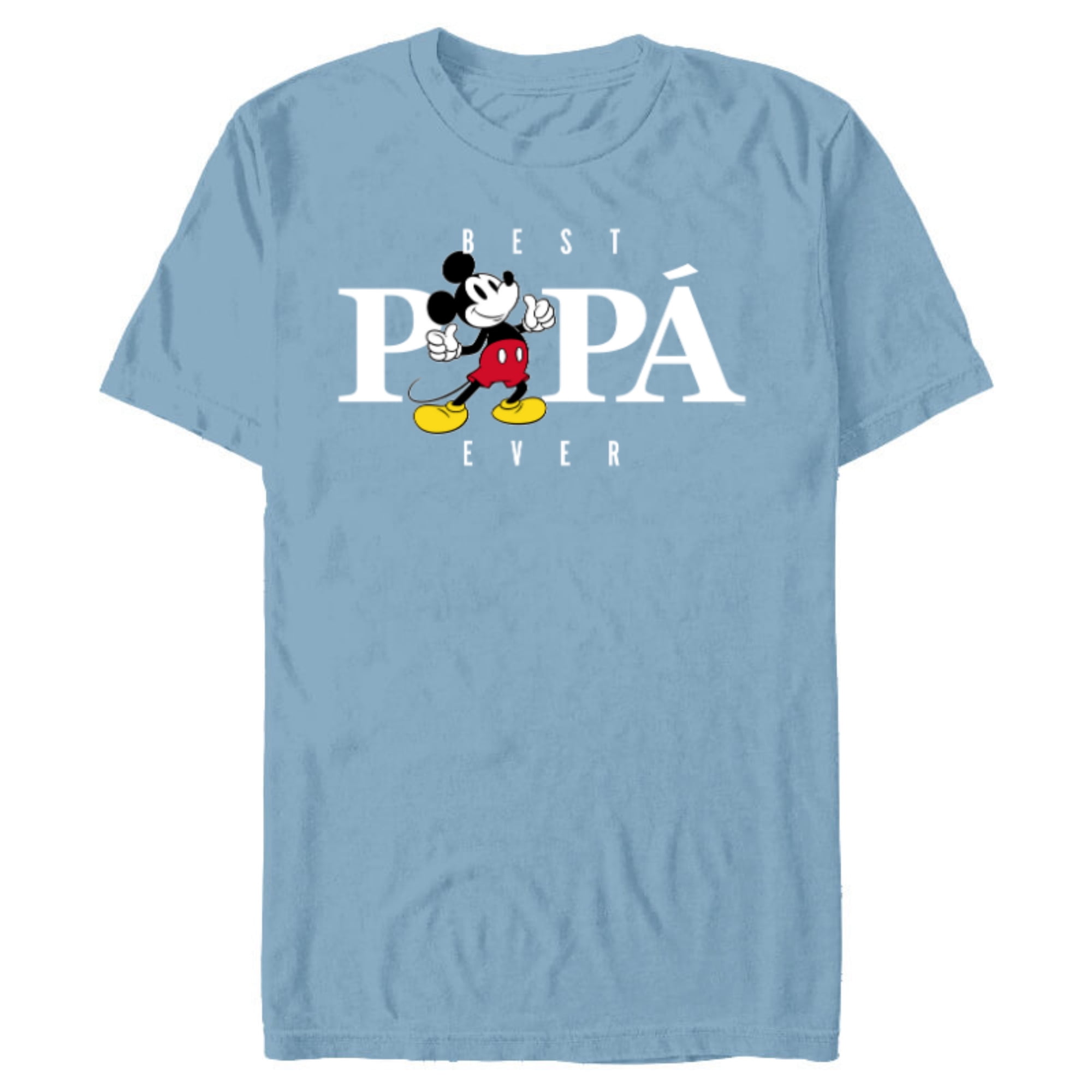 Disney Mickey Mouse Thumbs Up Best Papá Ever Día del Padre - Short ...