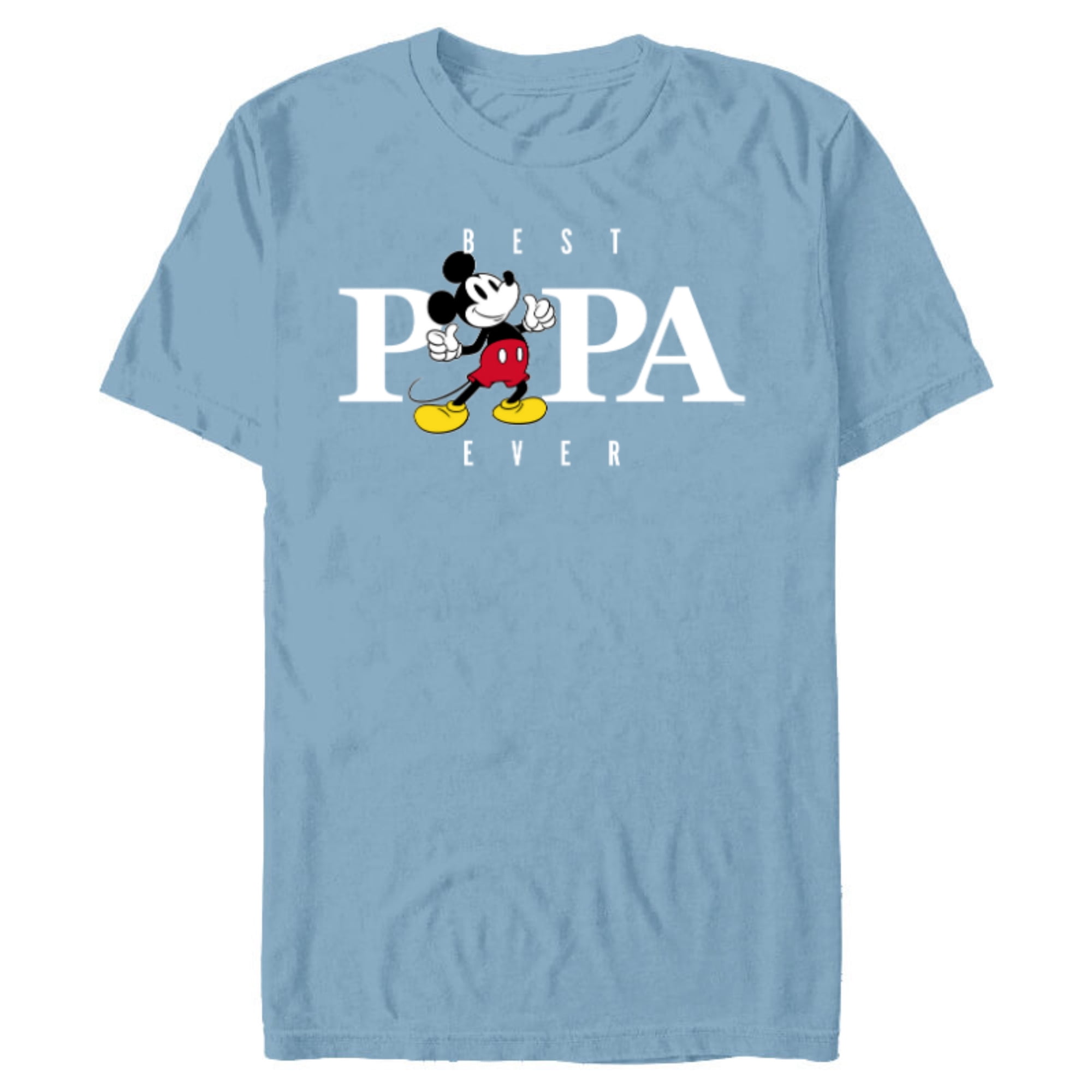Disney Mickey Mouse Thumbs Up Best Papa Ever Father’s Day - Short ...