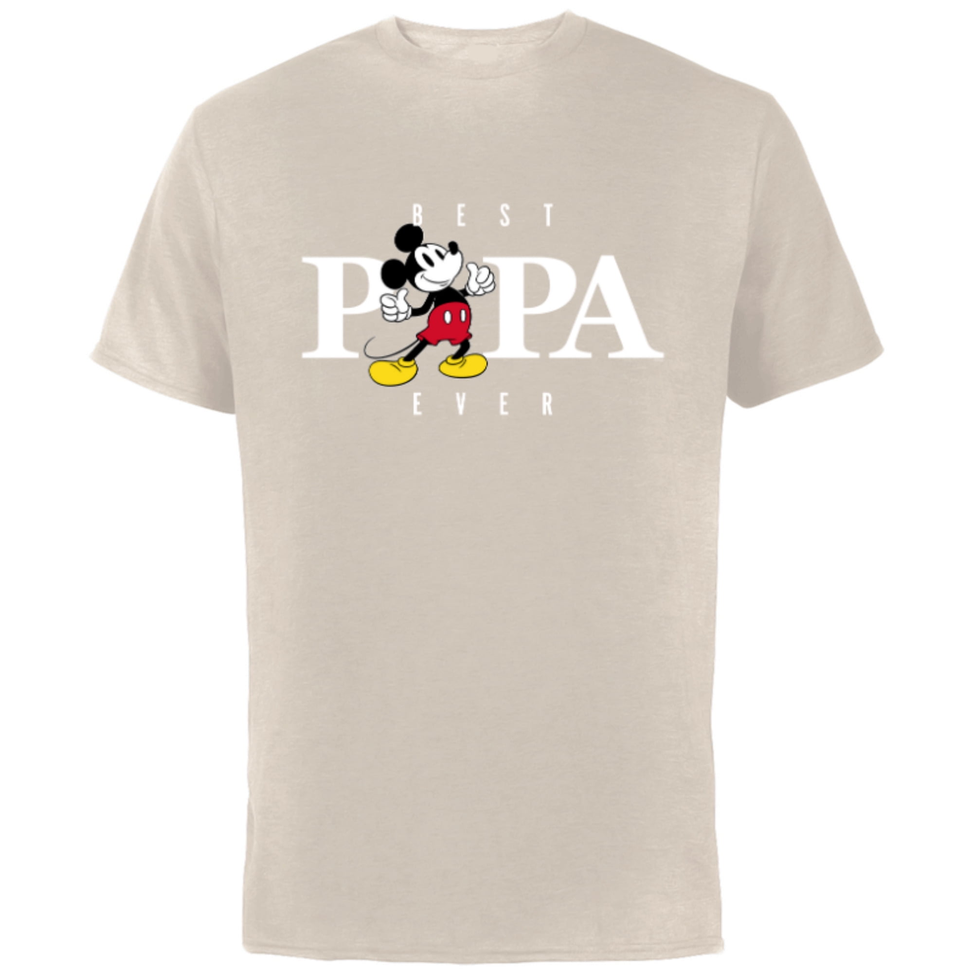 Disney Mickey Mouse Thumbs Up Best Papa Ever Father’s Day - Short ...