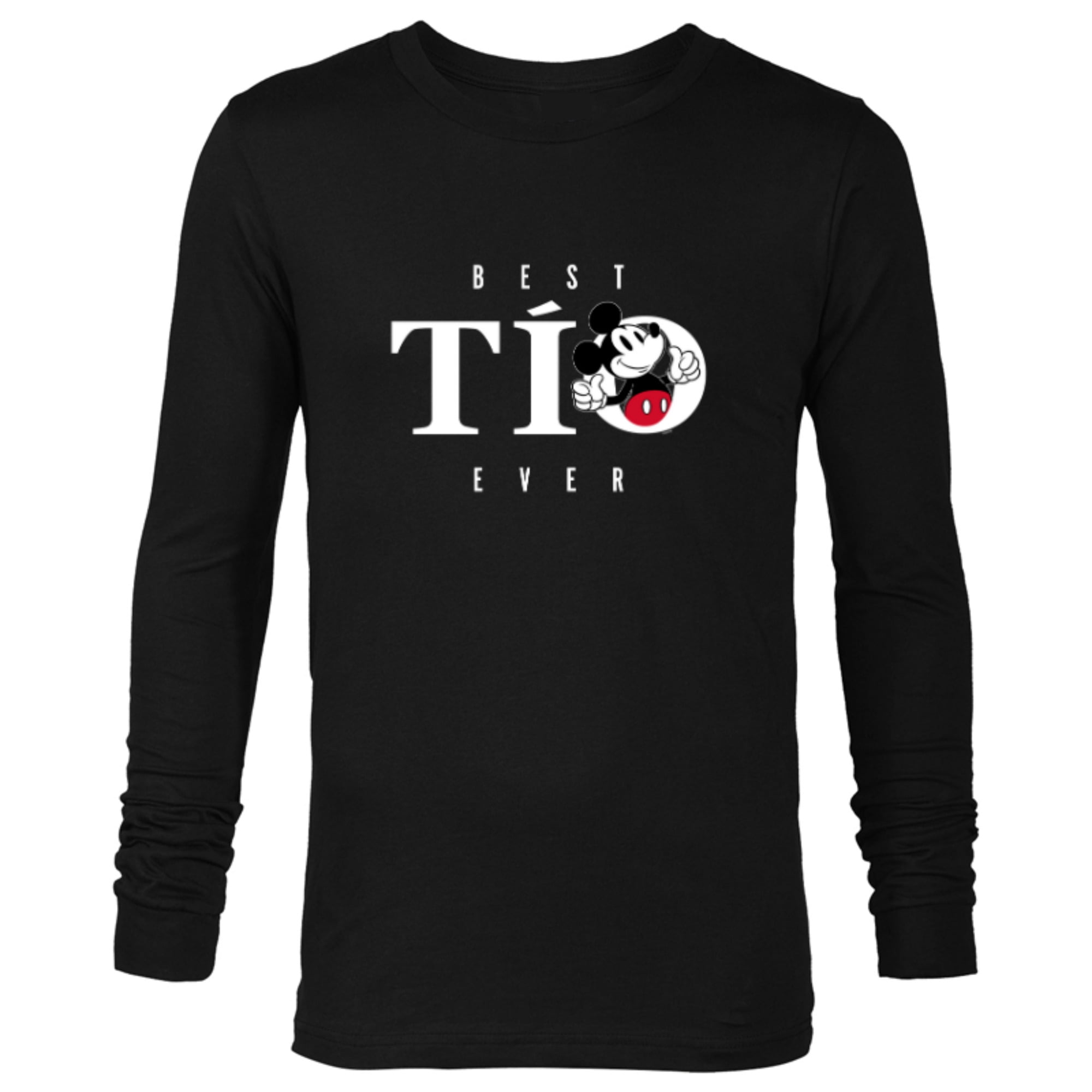 Disney Mickey Mouse Thumbs Up Best Tío Ever Día del Padre - Long Sleeve ...