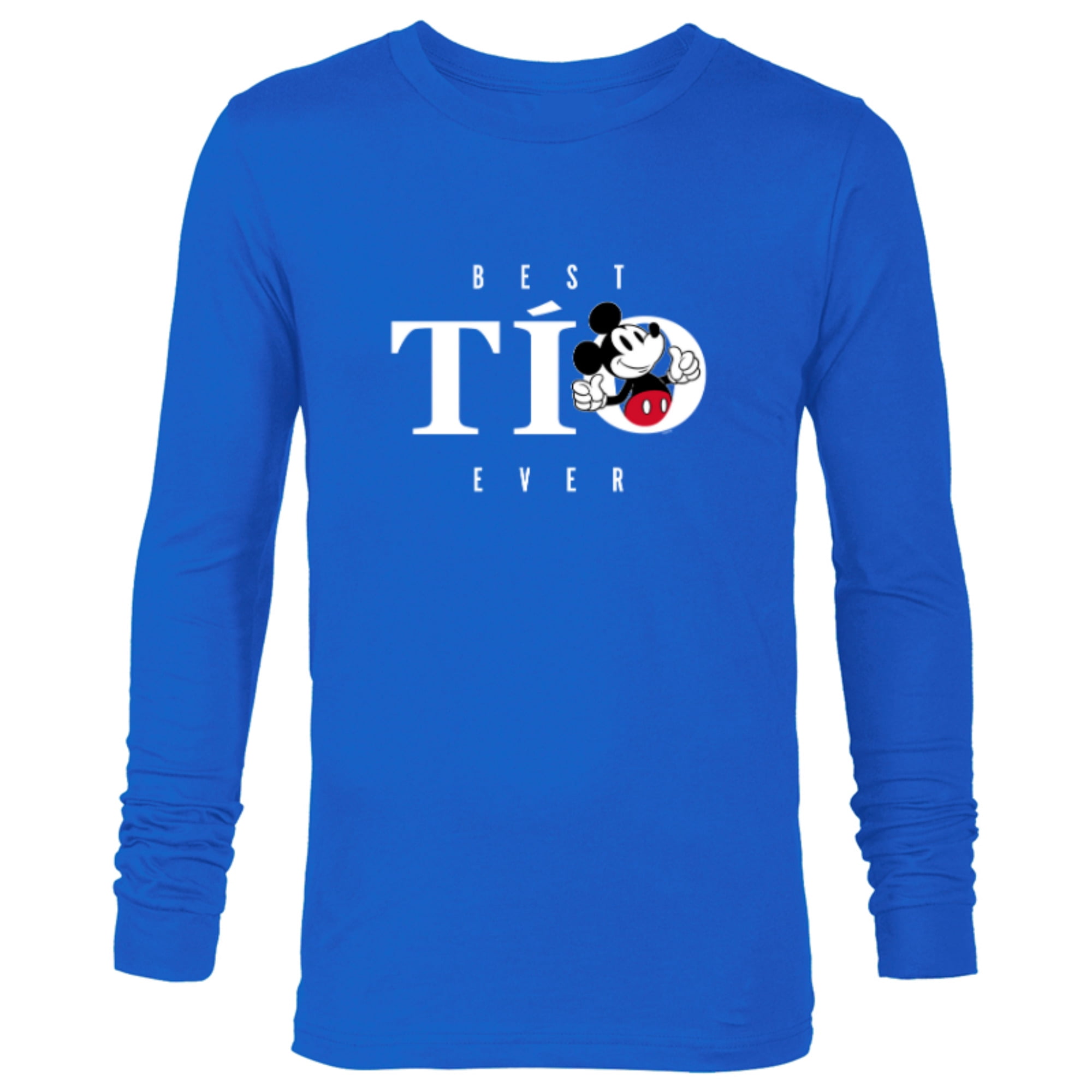 Disney Mickey Mouse Thumbs Up Best Tío Ever Día del Padre - Long Sleeve ...