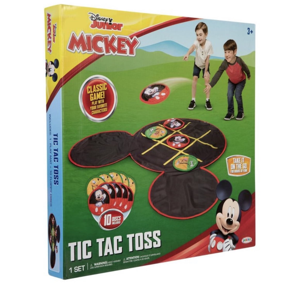 Disney Mickey Mouse Tic Tac Toe Toss - Walmart Business Supplies