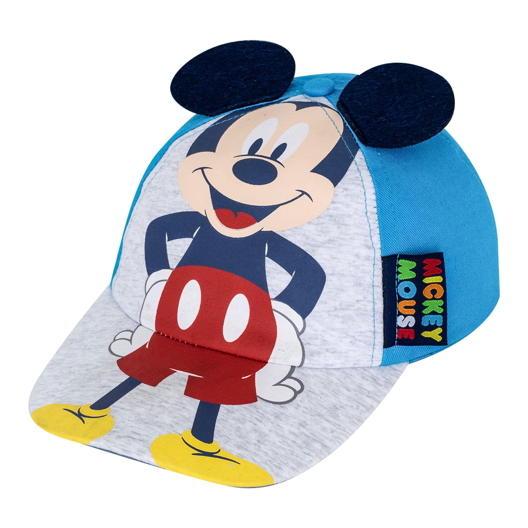 Disney Mickey Mouse Toddler Boys Cotton Baseball Cap Age 2-5 - Walmart.com