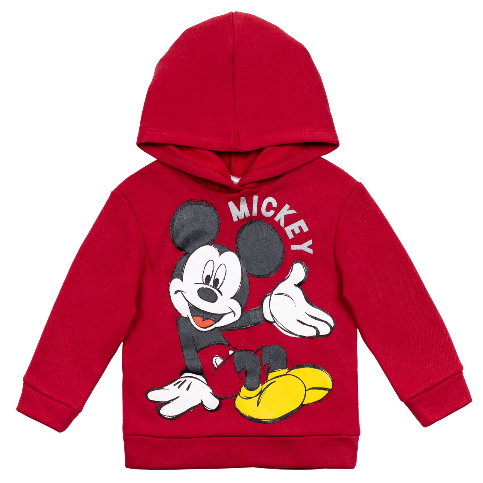 Disney Mickey Mouse Toddler Boys Fleece Pullover Hoodie Infant to ...