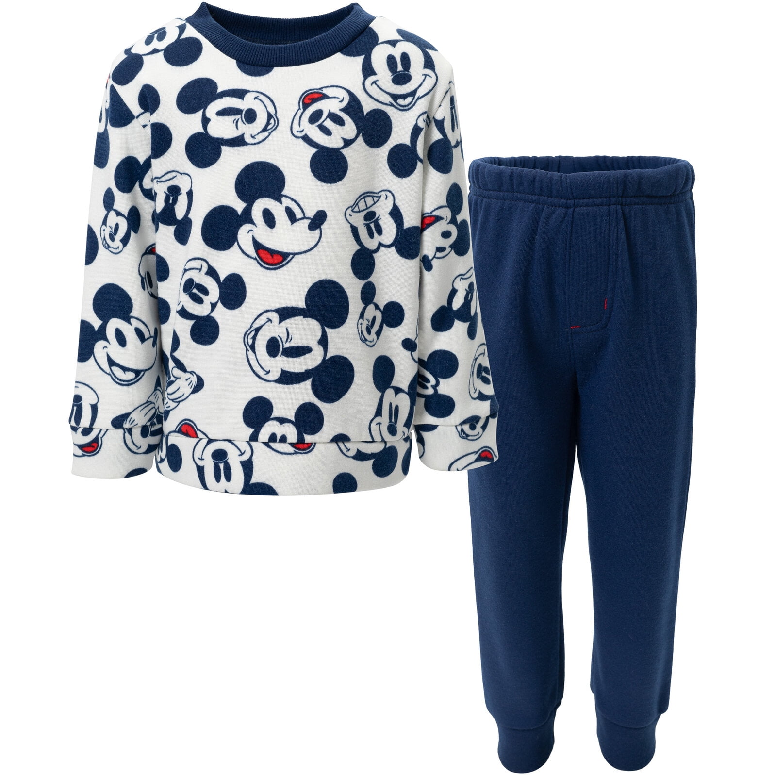 Disney Mickey Mouse Toddler Boys Fleece Sweatshirt and Pants Set ...