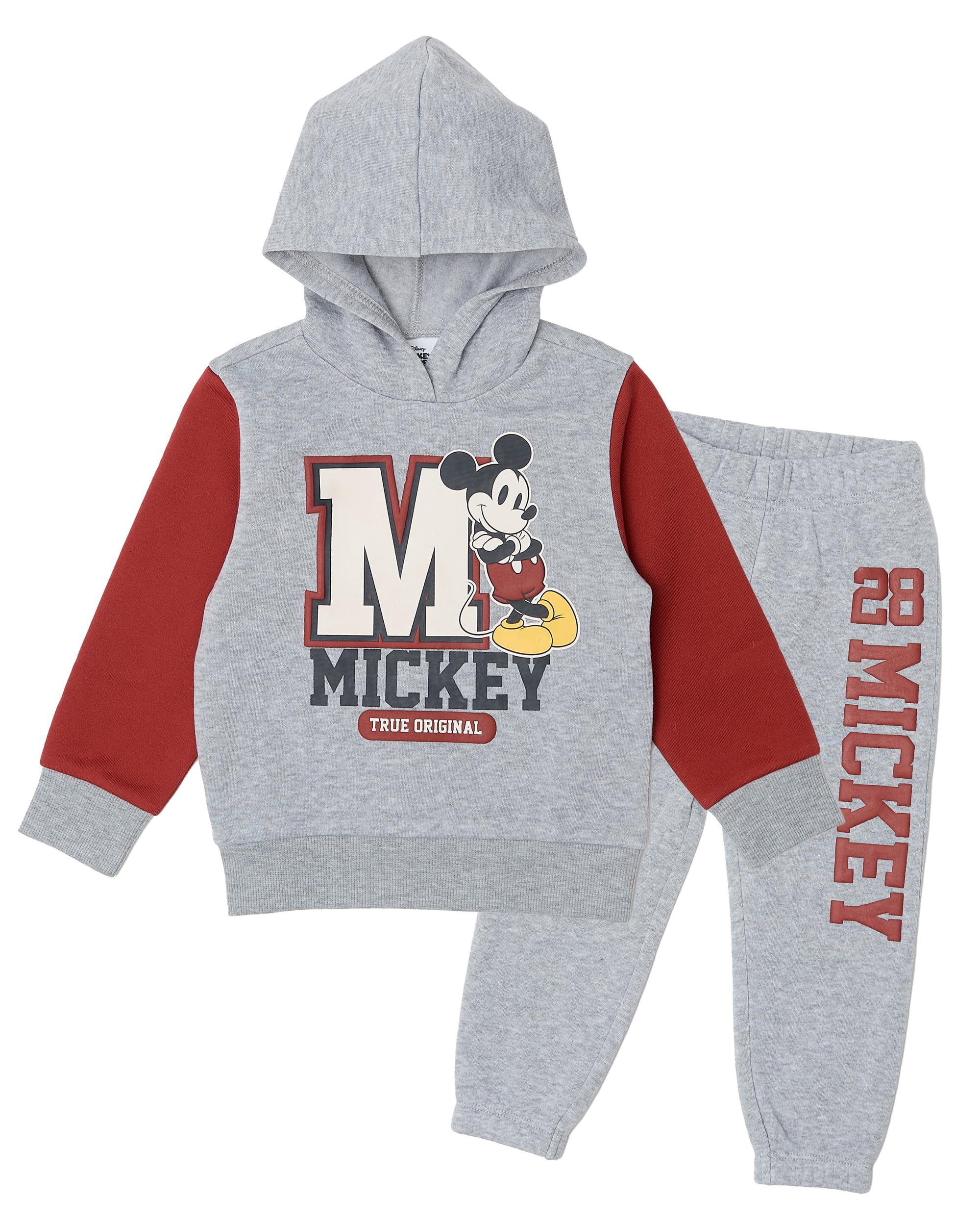 Disney Mickey Mouse Toddler Boys’ Outfit Set - Two Piece Hoodie ...