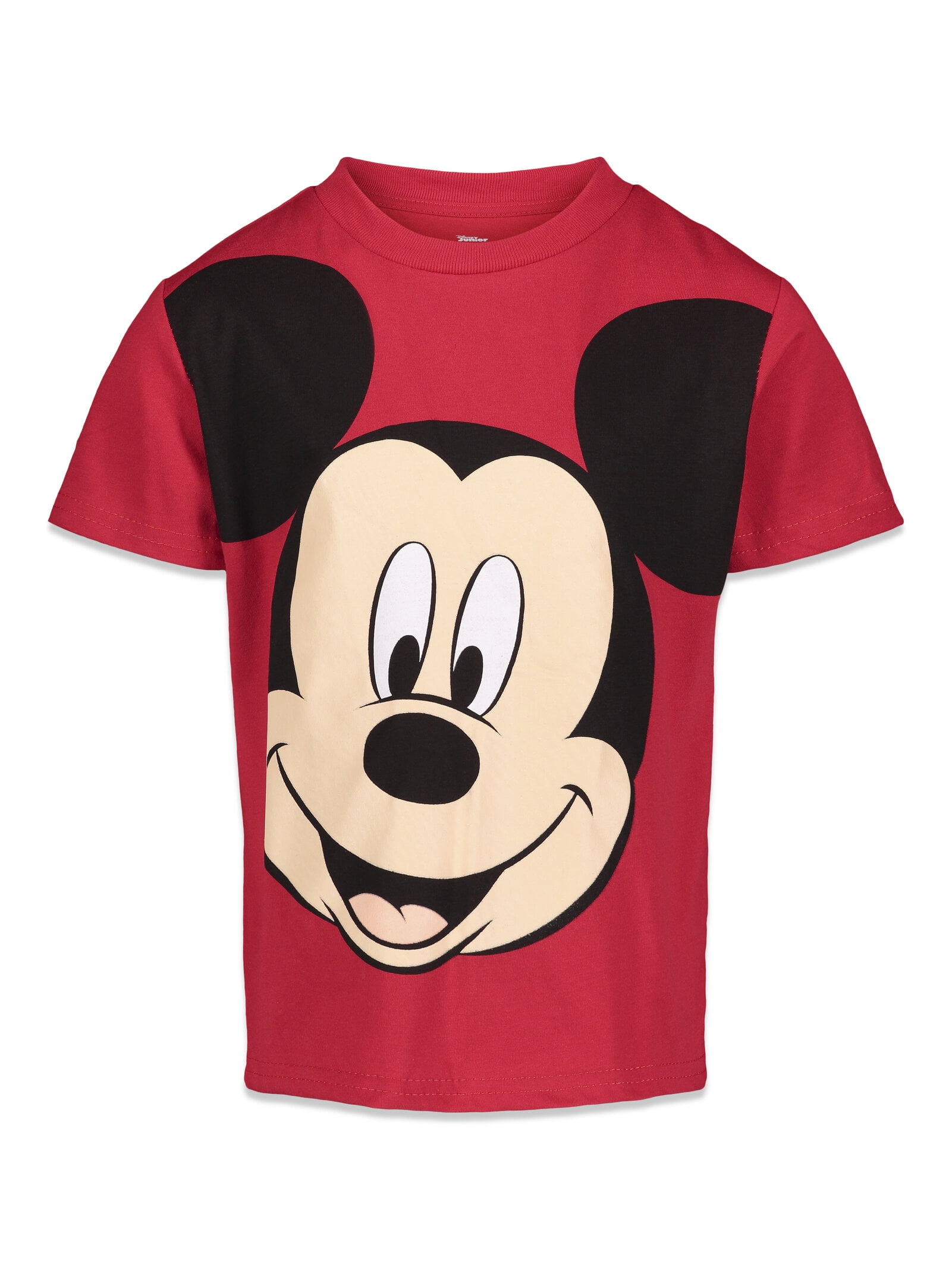Disney Mickey Mouse Toddler Boys 5T Red T-Shirt, Little Kids Graphic ...