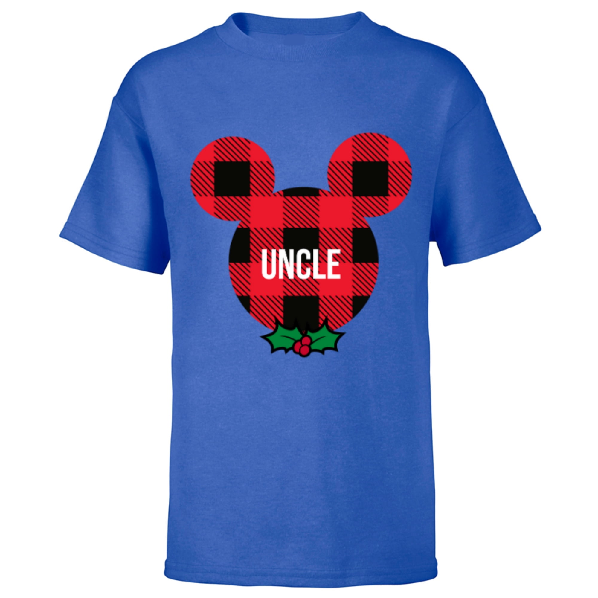 Disney Mickey Mouse UNCLE Holiday Family - Short Sleeve T-Shirt for ...