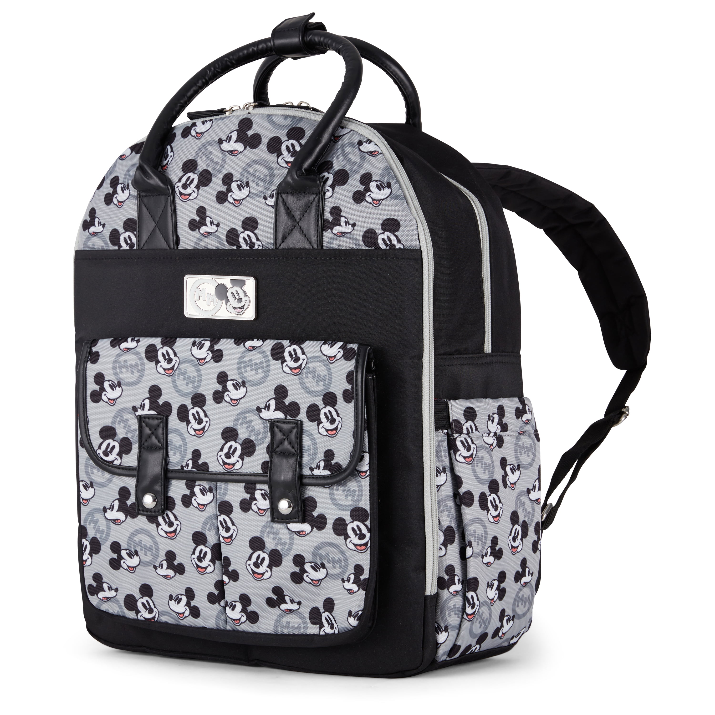 Disney Mickey Mouse Unisex Baby Diaper Backpack | 16" Multi-Functional ...
