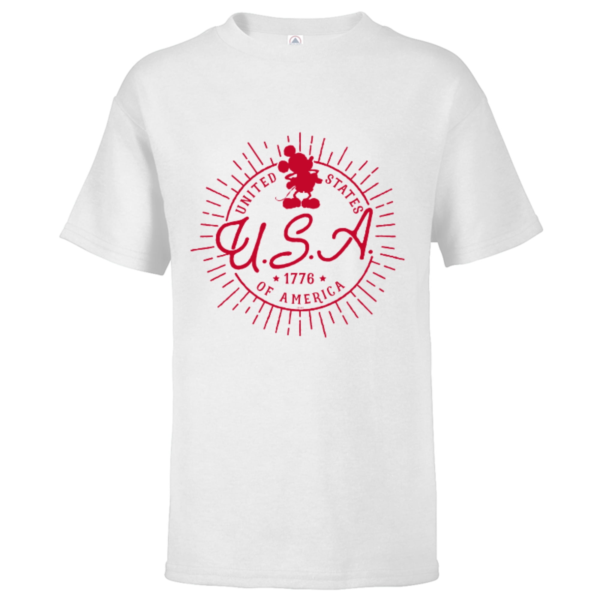 Disney Mickey Mouse United States of America 1776 - Short Sleeve T ...