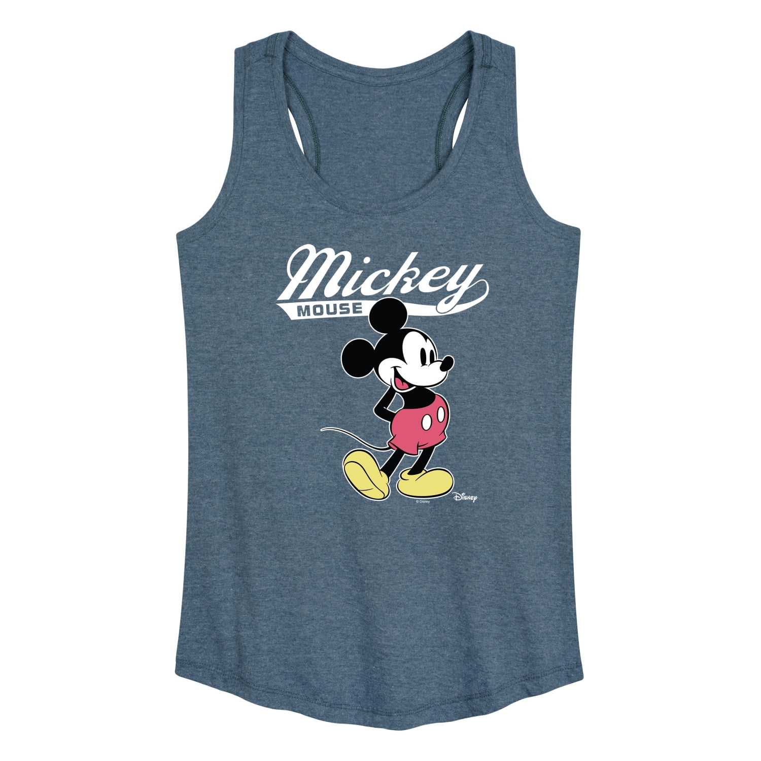 Disney - Mickey Mouse Varsity - Women's Racerback Graphic Tank ...