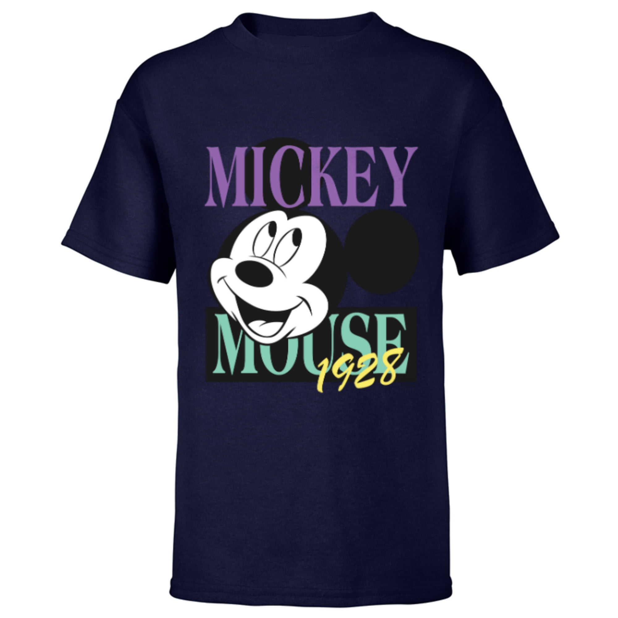 Disney Mickey Mouse Vintage Classics 1928 Retro - Short Sleeve T-Shirt ...