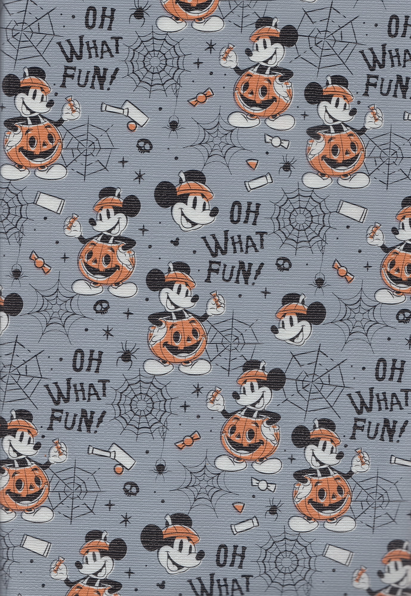 Disney Mickey Mouse Vinyl Tablecloth, Halloween Print, PEVA Flannelback ...