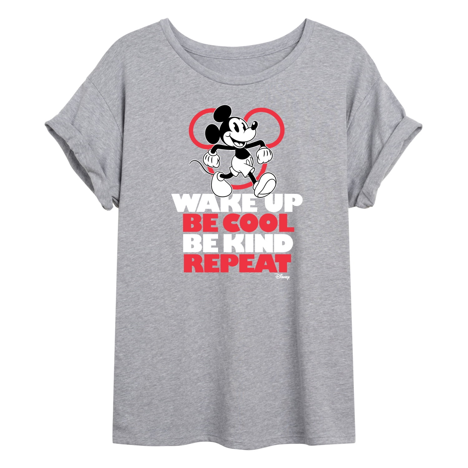Disney - Mickey Mouse - Wake Up, Be Cool, Be Kind, Repeat - Juniors ...