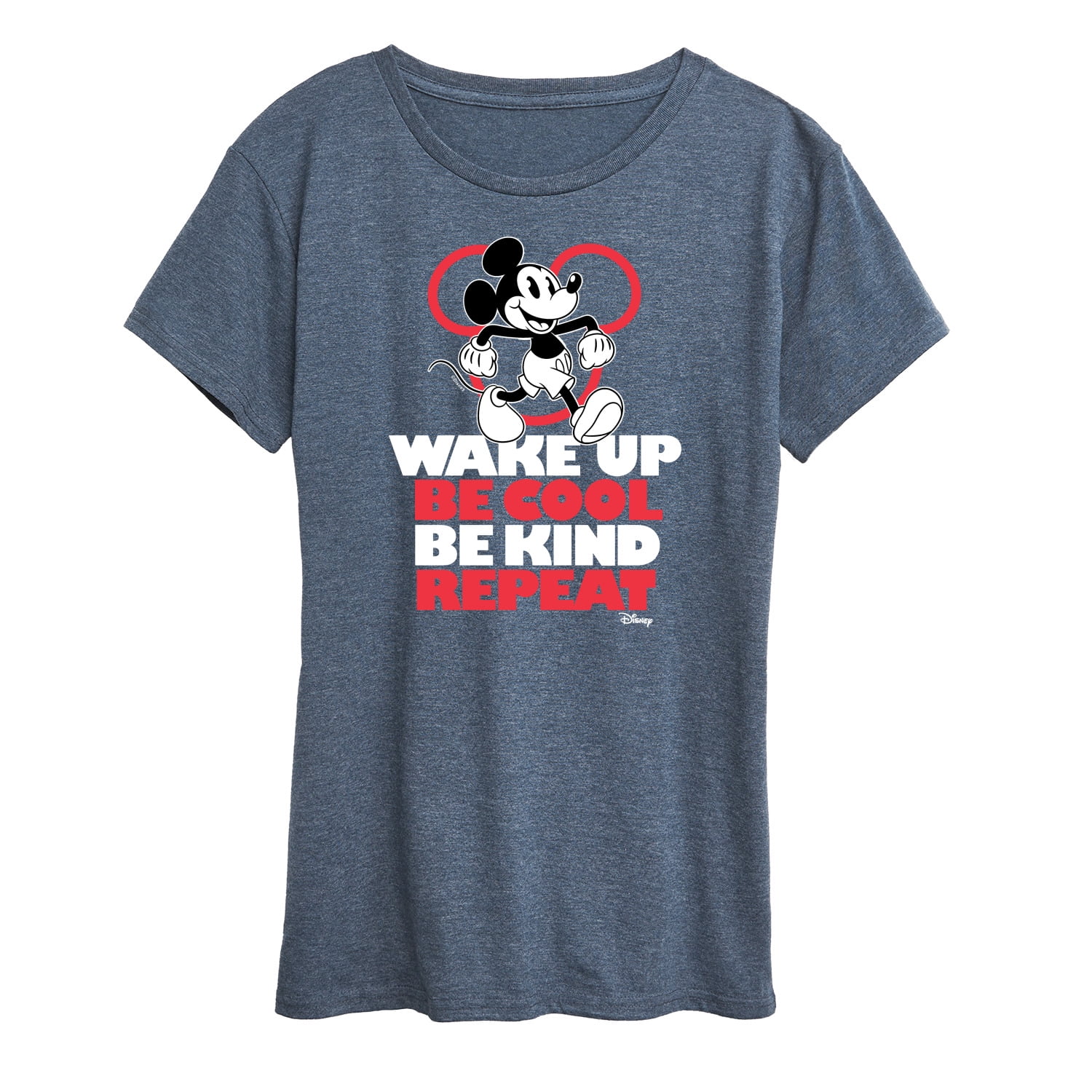 Disney - Mickey Mouse - Wake Up, Be Cool, Be Kind, Repeat - Women's ...