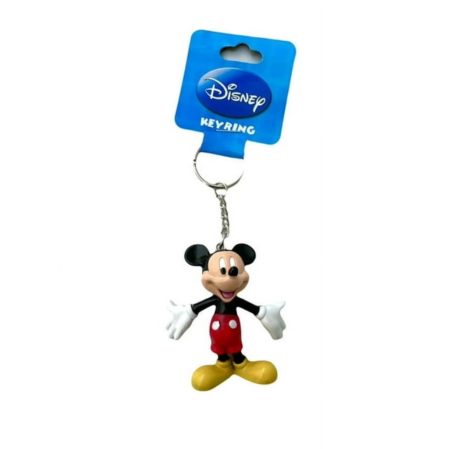 Disney Mickey Mouse Welcome Figure Keychain Keyring - Walmart.com