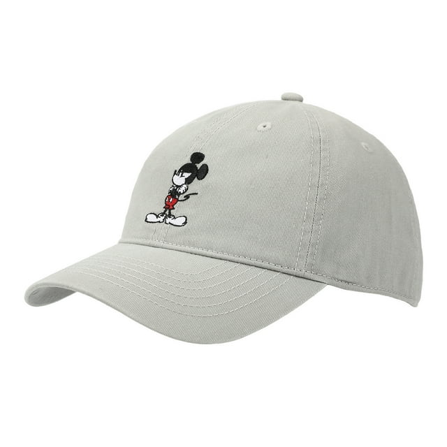 Disney Mickey Mouse White Unstructured Baseball Cap - Walmart.com