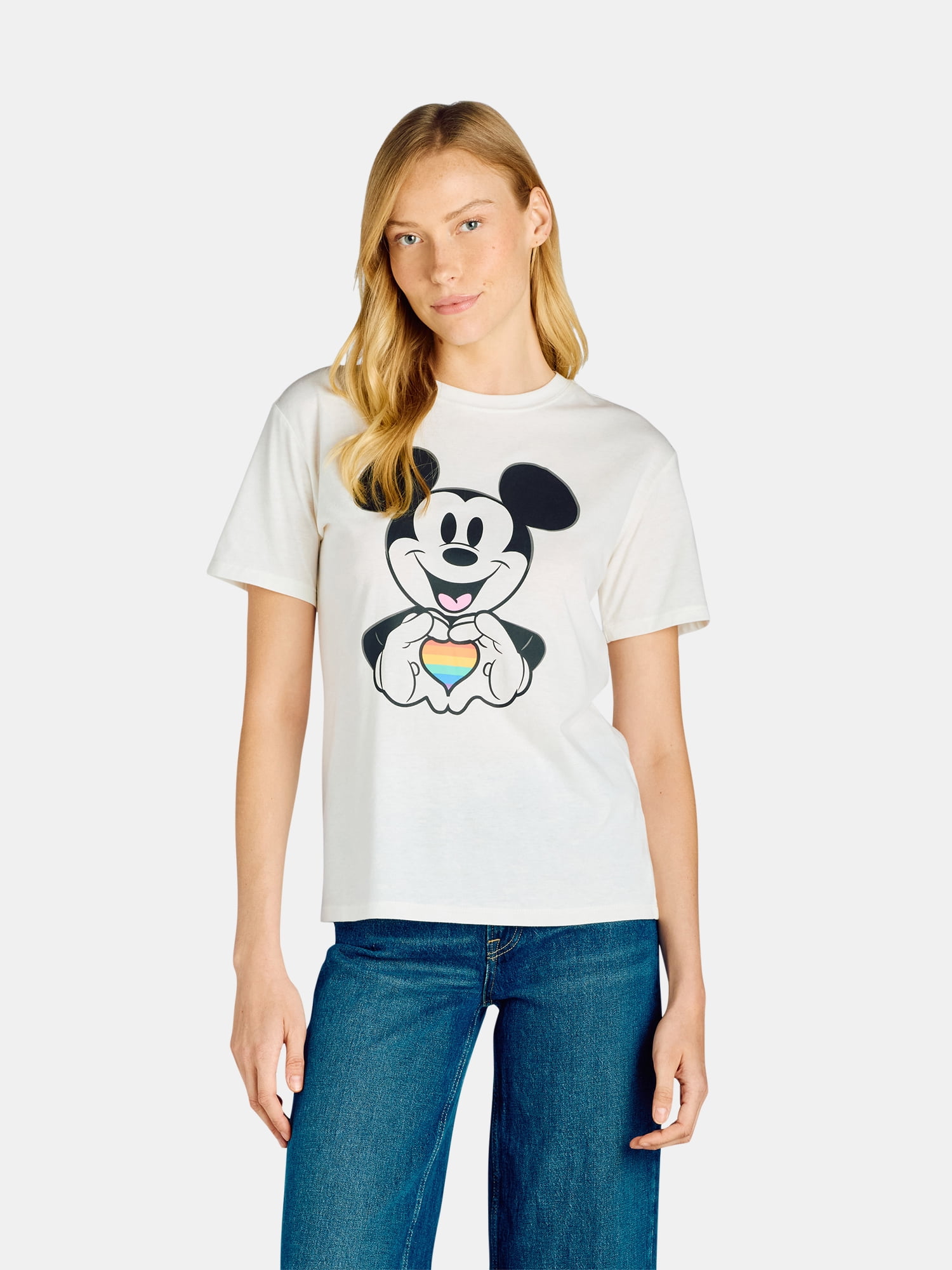 Disney Mickey Mouse Graphic Tee - Sizes XS-XXXL - Walmart.com