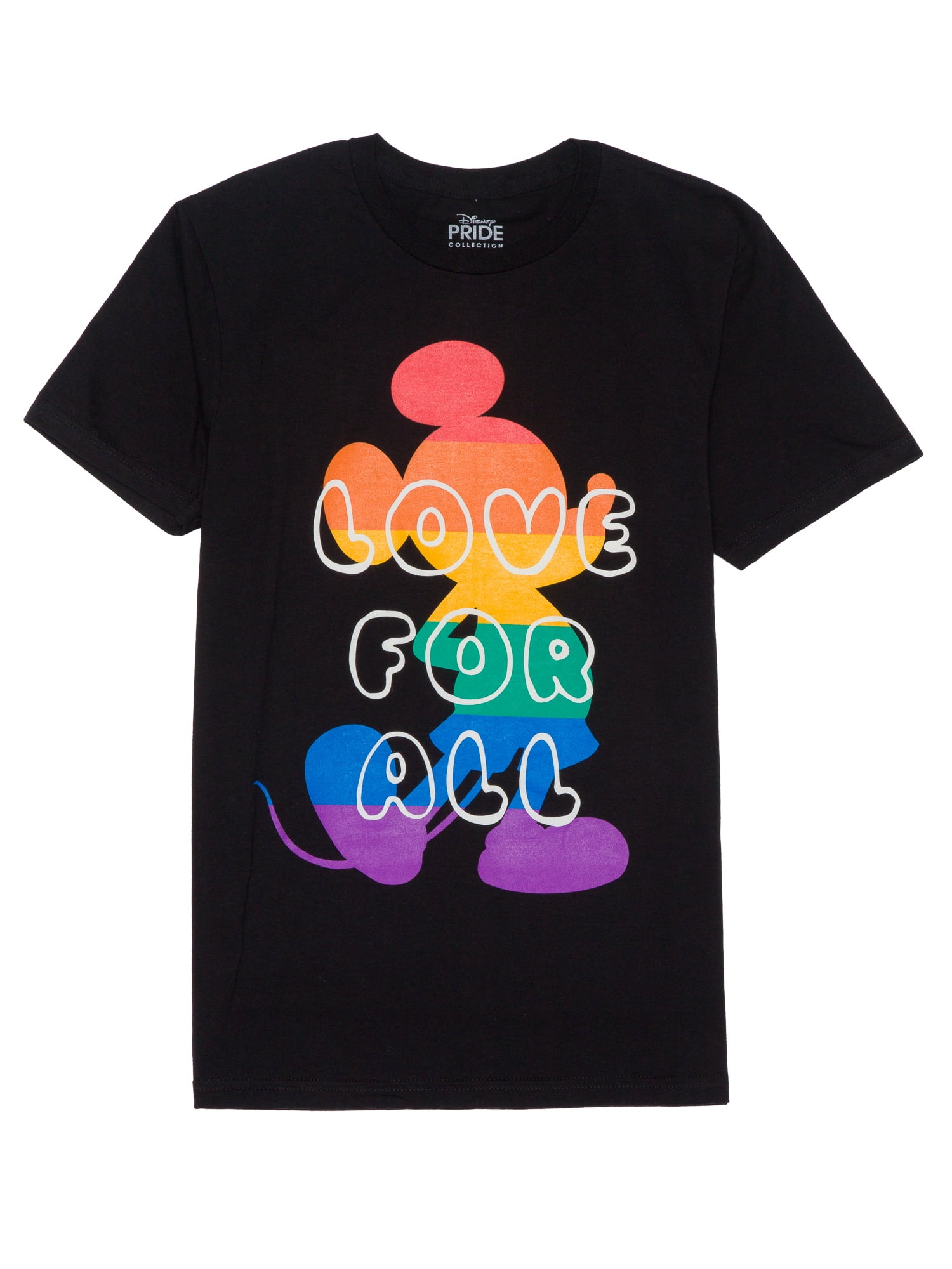 Disney Mickey Mouse Pride Graphic T-Shirt, Short Sleeve, Sizes S-3XL ...