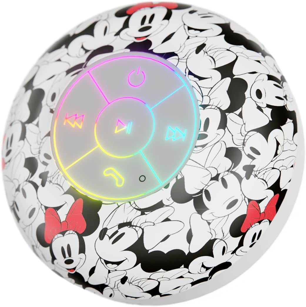 Disney Mickey Mouse and Friends Bluetooth Shower Speaker - Splashproof ...