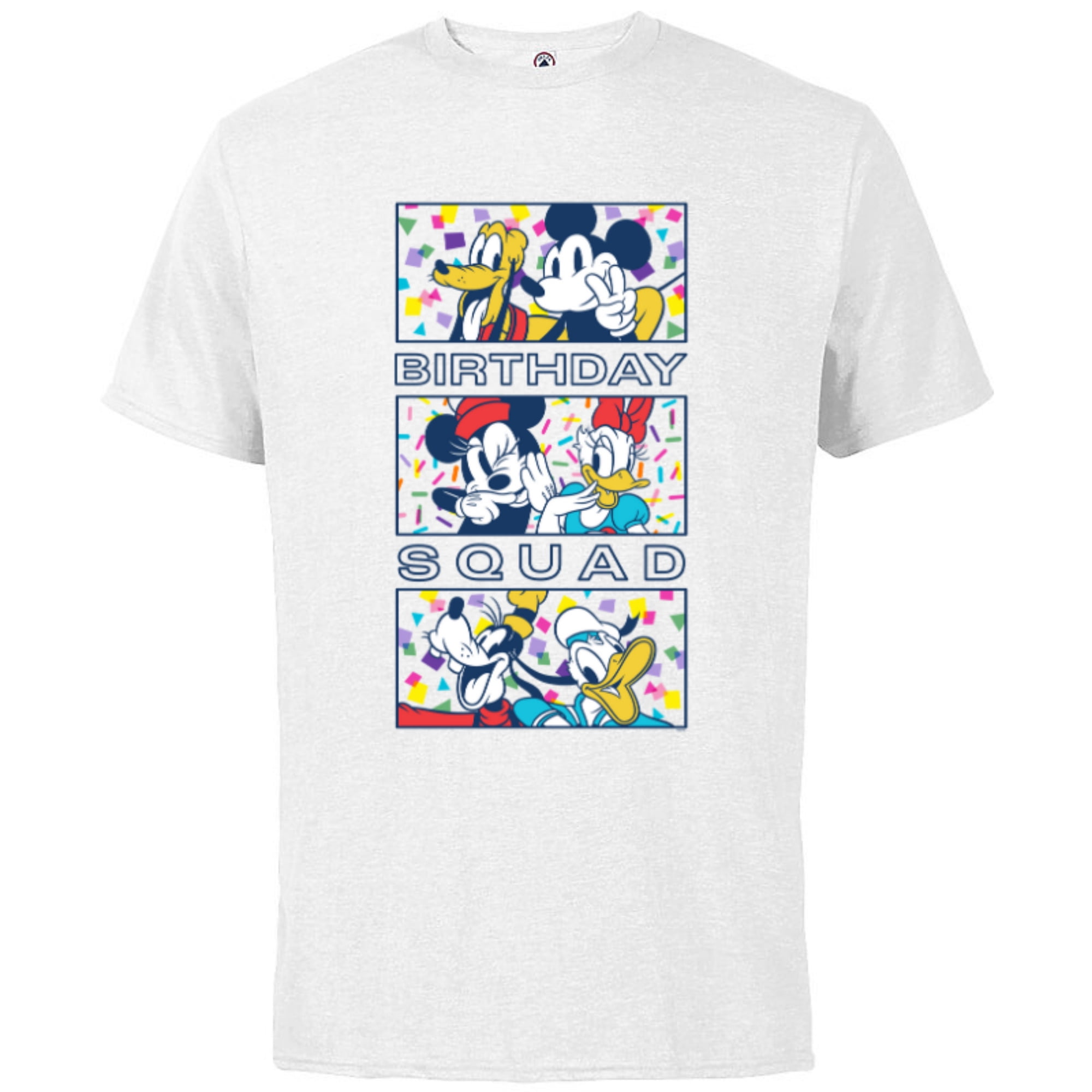 Disney Mickey Mouse and Friends Confetti Crew Birthday Squad - Short ...