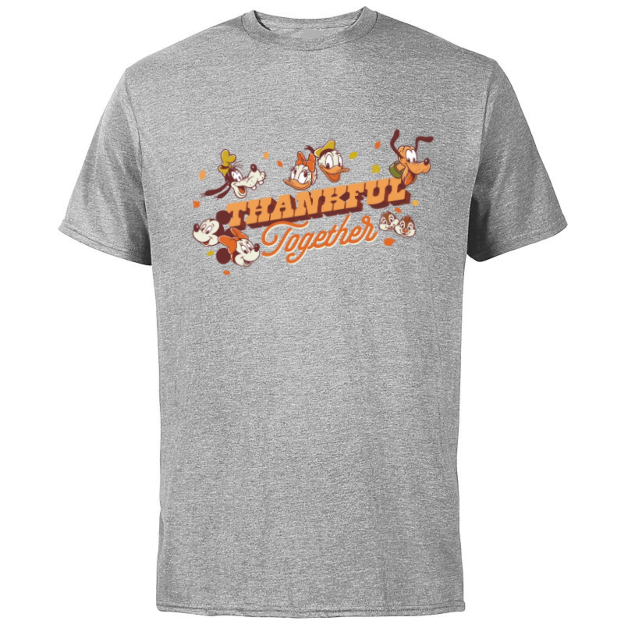 Disney Mickey Mouse and Friends Fall Thankful Together - Short Sleeve ...