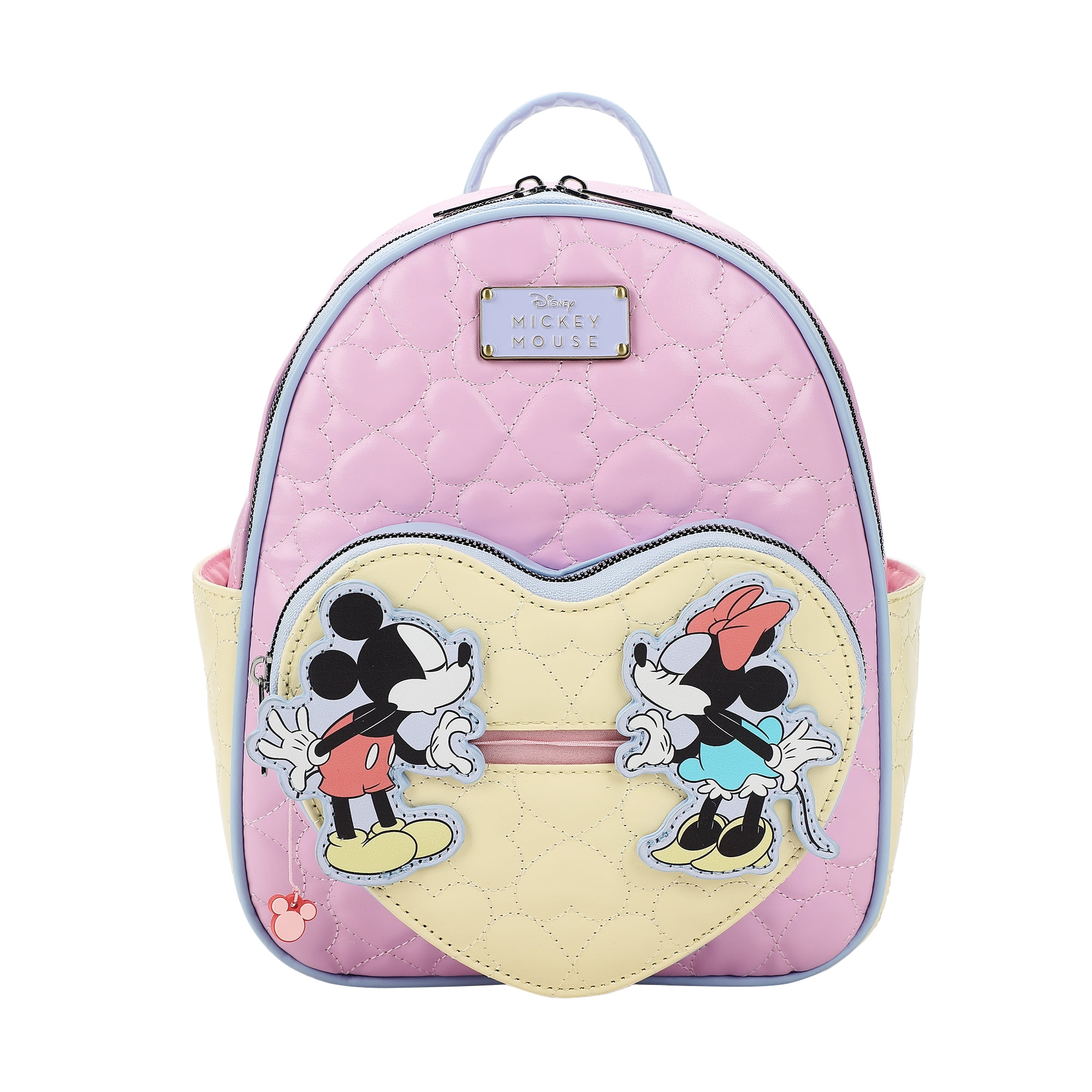 Disney Mickey Mouse and Minnie Mouse 10.5" Adult Mini Backpack With ...