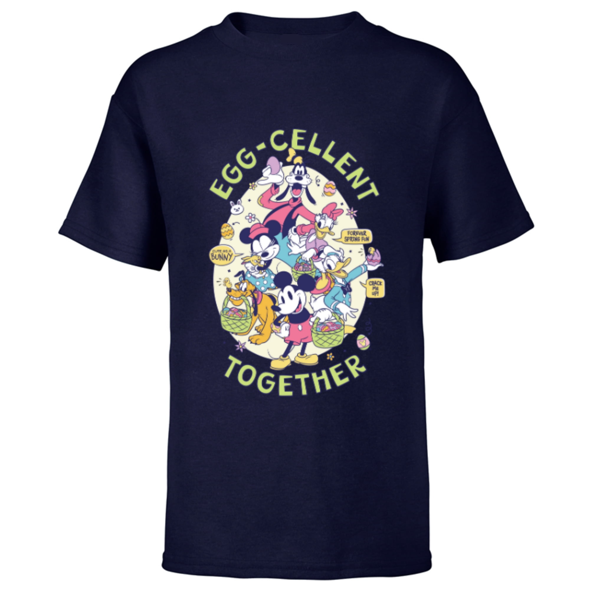 Disney Mickey Mouse and Pals Easter Egg-Cellent Together - Short Sleeve ...